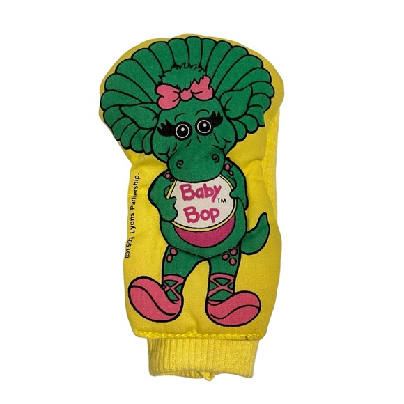 Barney | Accessories | Vintage 993 Barney Baby Bop Foot Jingles Sock ...